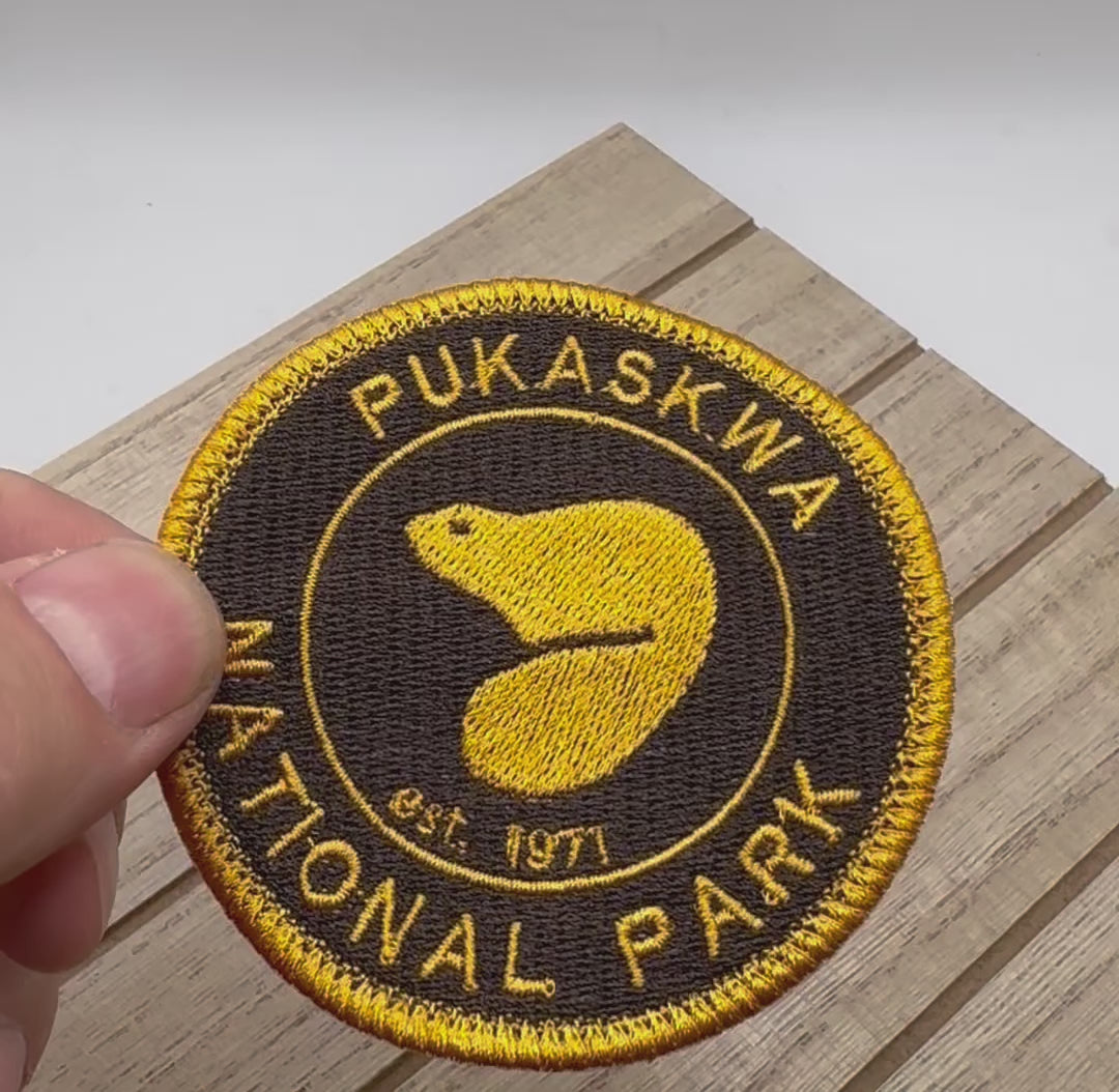 Pukaskwa National Park Embroidered Patch - Iron On – Wapiti River Customs